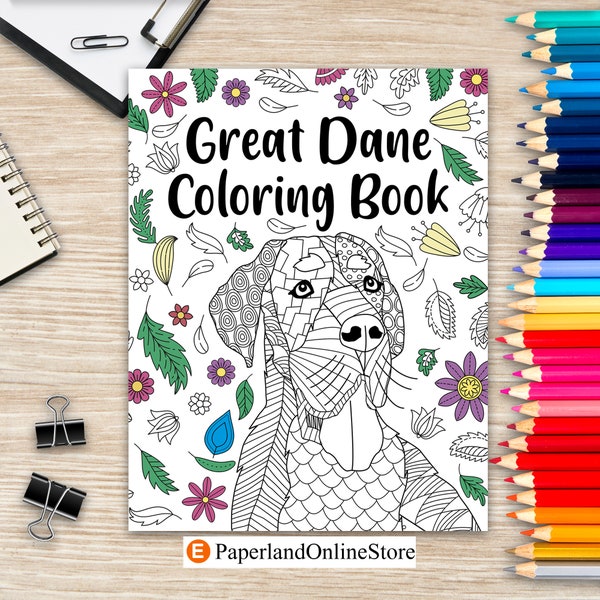 Great Dane Art - Etsy