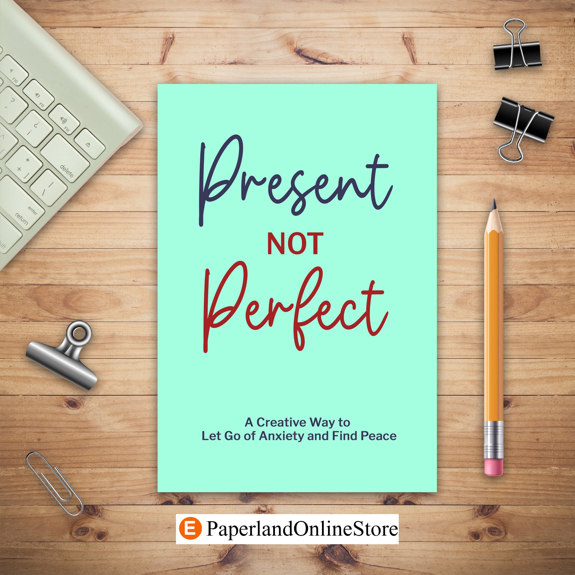 Present Not Perfect Prompt Journal for Women and Young - Etsy