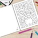 Bee Coloring Book, Adult Coloring Book, Bee Lover Gift, Floral Mandala ...