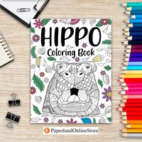 Baby Animals Coloring Book, Printable Cute Adorable Baby Animals ...