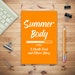 Summer Body Loading 3 Month Food and Fitness Diary, Meal Planner ...