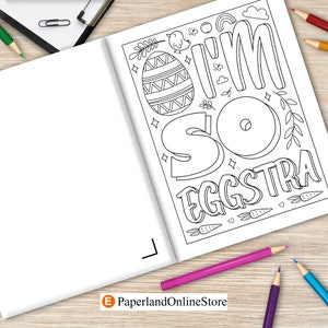 My Easter Activity Book for Kids Age 4-8, Easter Egg Coloring Book ...