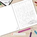 Classic Christmas Movie Coloring Book, Christmas Coloring Pages for ...