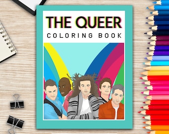 Gay Adult Coloring Book - Etsy UK