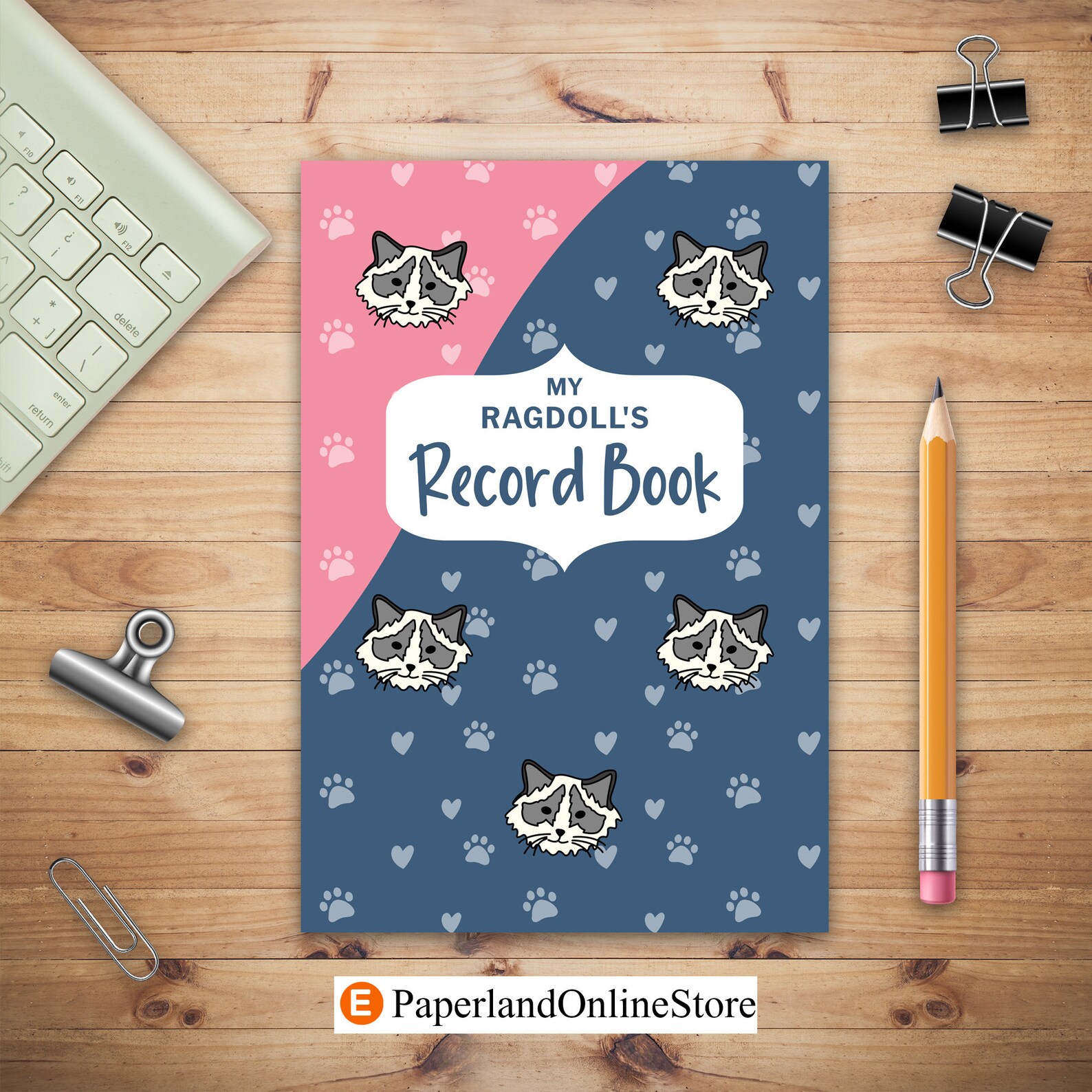 My Ragdoll's Record Book, Log Book for Cat Lovers, Ragdoll Cat Journal ...