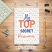 My Top Secret Passwords, Password Log Book, Username Keeper Password ...