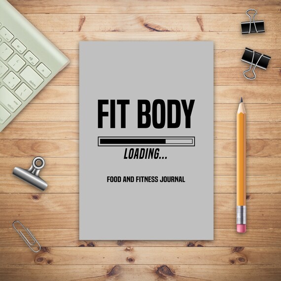 Fit Body Loading Food and Fitness Journal Diet Fitness Health | Etsy