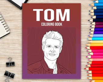 Tom Hanks Coloring Pages - Etsy