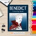 Benedict Coloring Book, Adult Coloring Books, English Actor Coloring ...