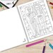 Whimsical Halloween Coloring Book, Adult Coloring Book, Halloween ...