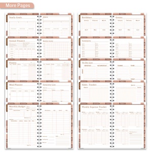 Boho Style Digital Planner, Goodnotes Android or iPad Planner, Undated ...