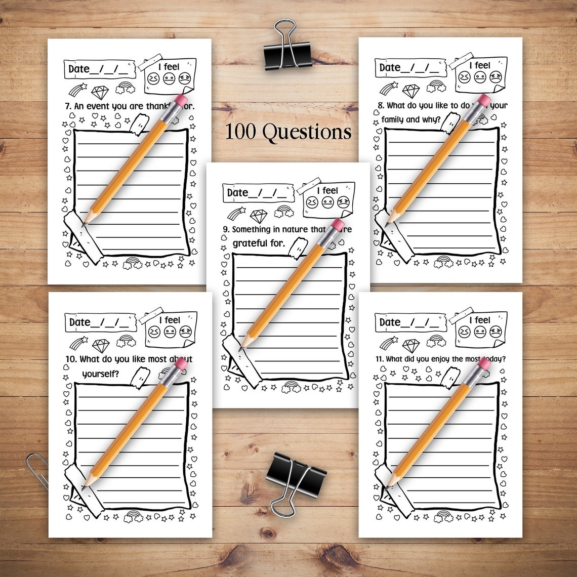 Give Thanks With a Grateful Heart Gratitude Journal for Boys | Etsy