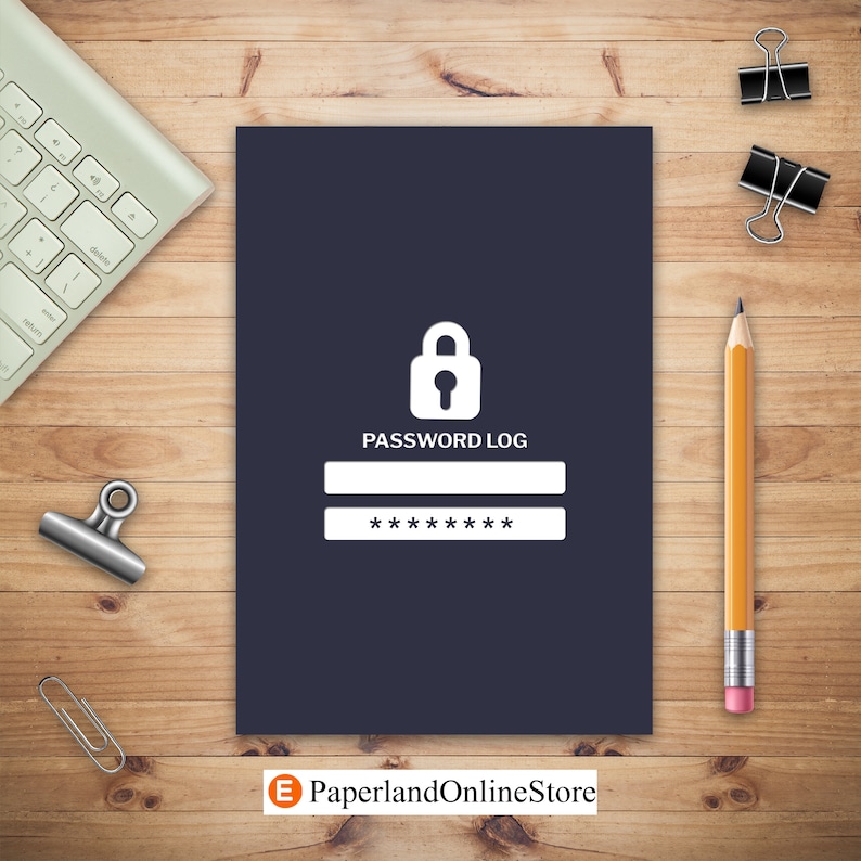 Password Log Book Password Tracker Username Keeper Password - Etsy