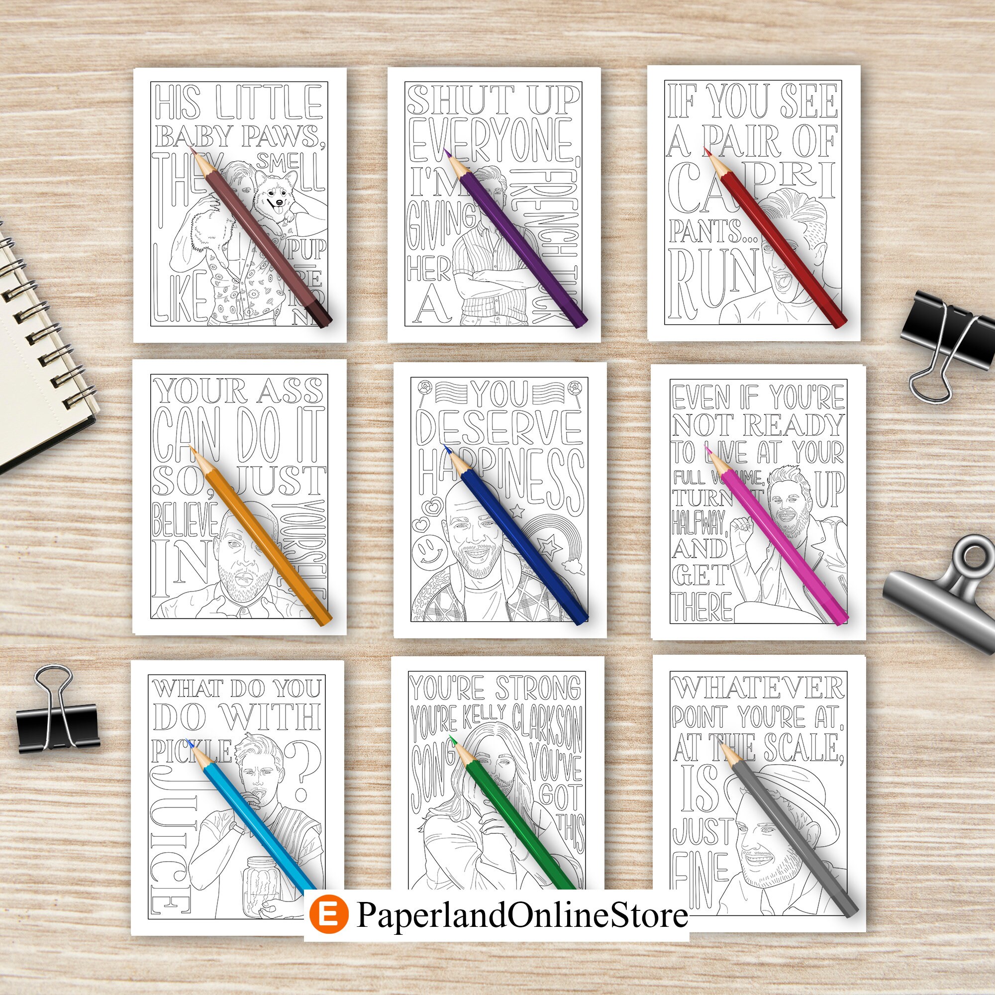 The Queer Coloring Book, Adult Coloring Books, Gay Coloring Book, T V ...
