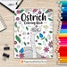 Ostrich Mandala Coloring Book, Coloring Books for Adults, Gifts for ...