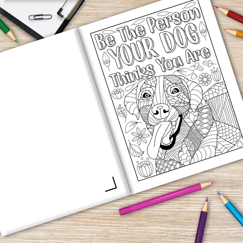 Labrador Retriever Coloring Book Adult Coloring Book - Etsy