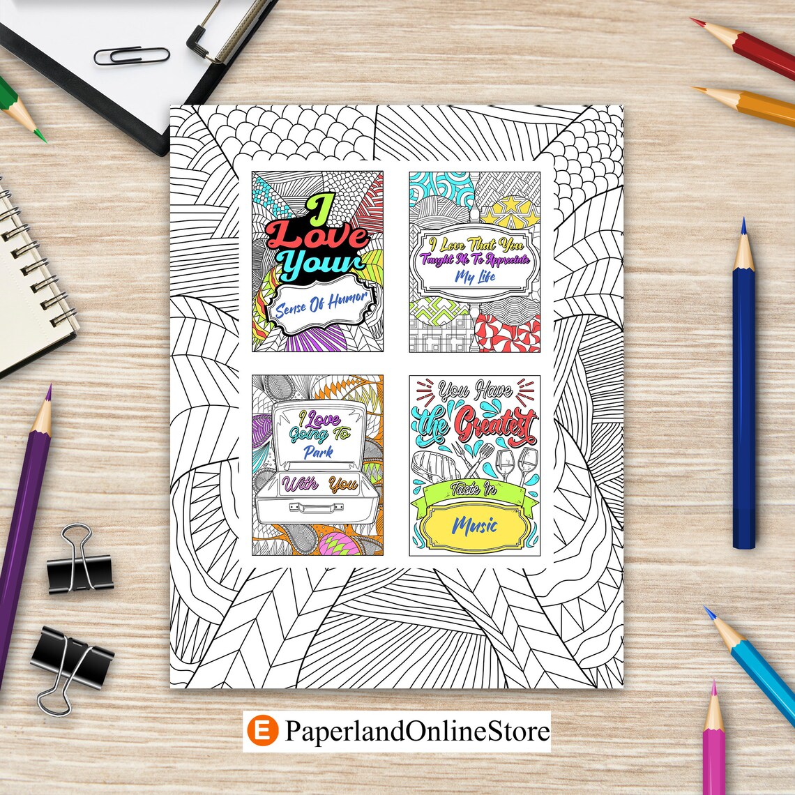 What I Love About Mimi Coloring Book Coloring Books for - Etsy