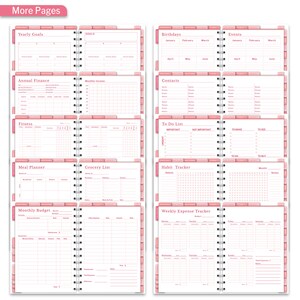 Pink Color Digital Planner, Goodnotes Android or iPad Planner, Undated ...