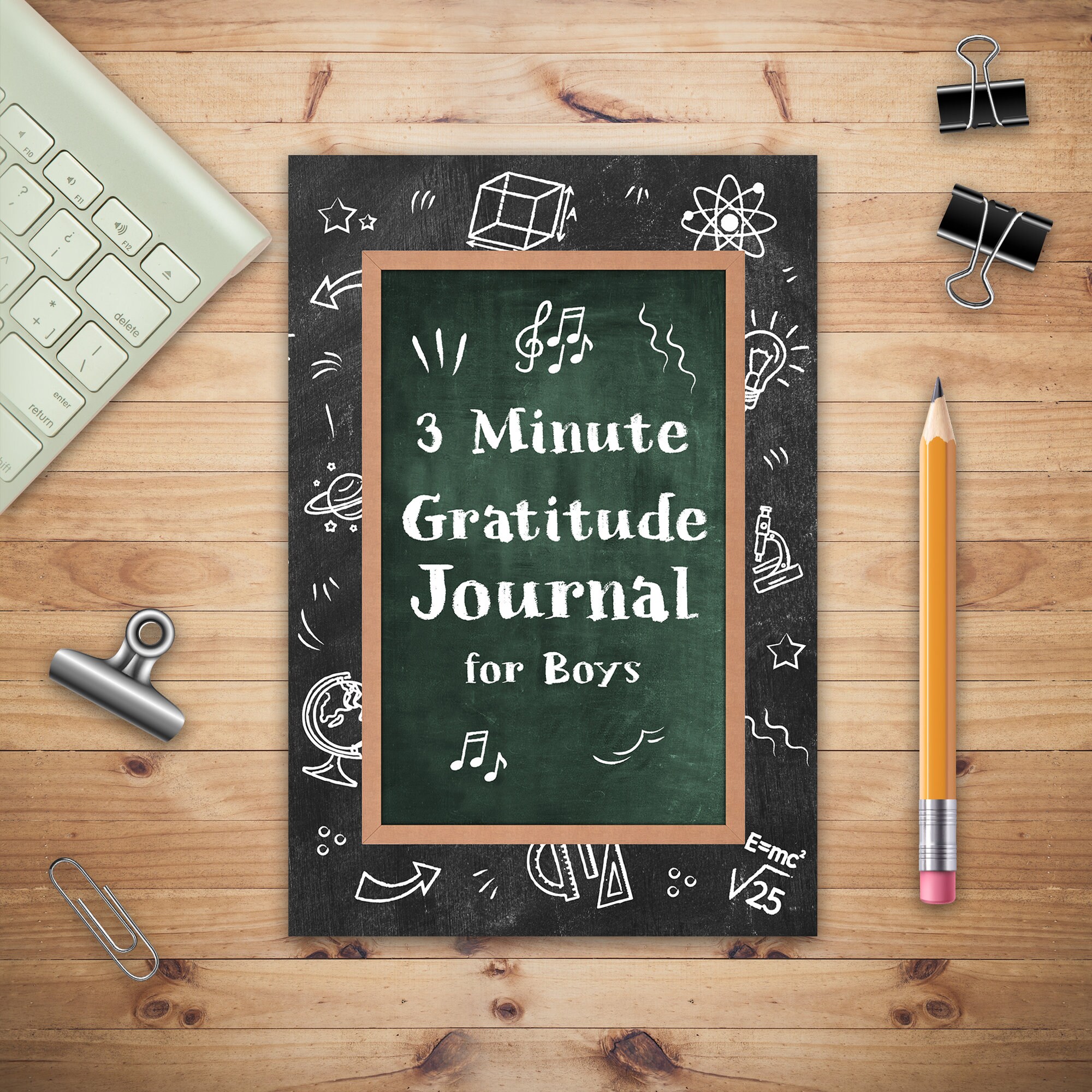 3 Minute Gratitude Journal for Boys Journal Prompts for Kids | Etsy