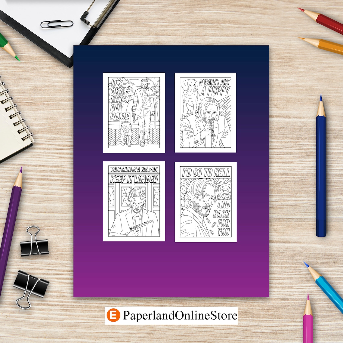 Keanu Coloring Book, Coloring Books for Adults, Actor Coloring Pages ...