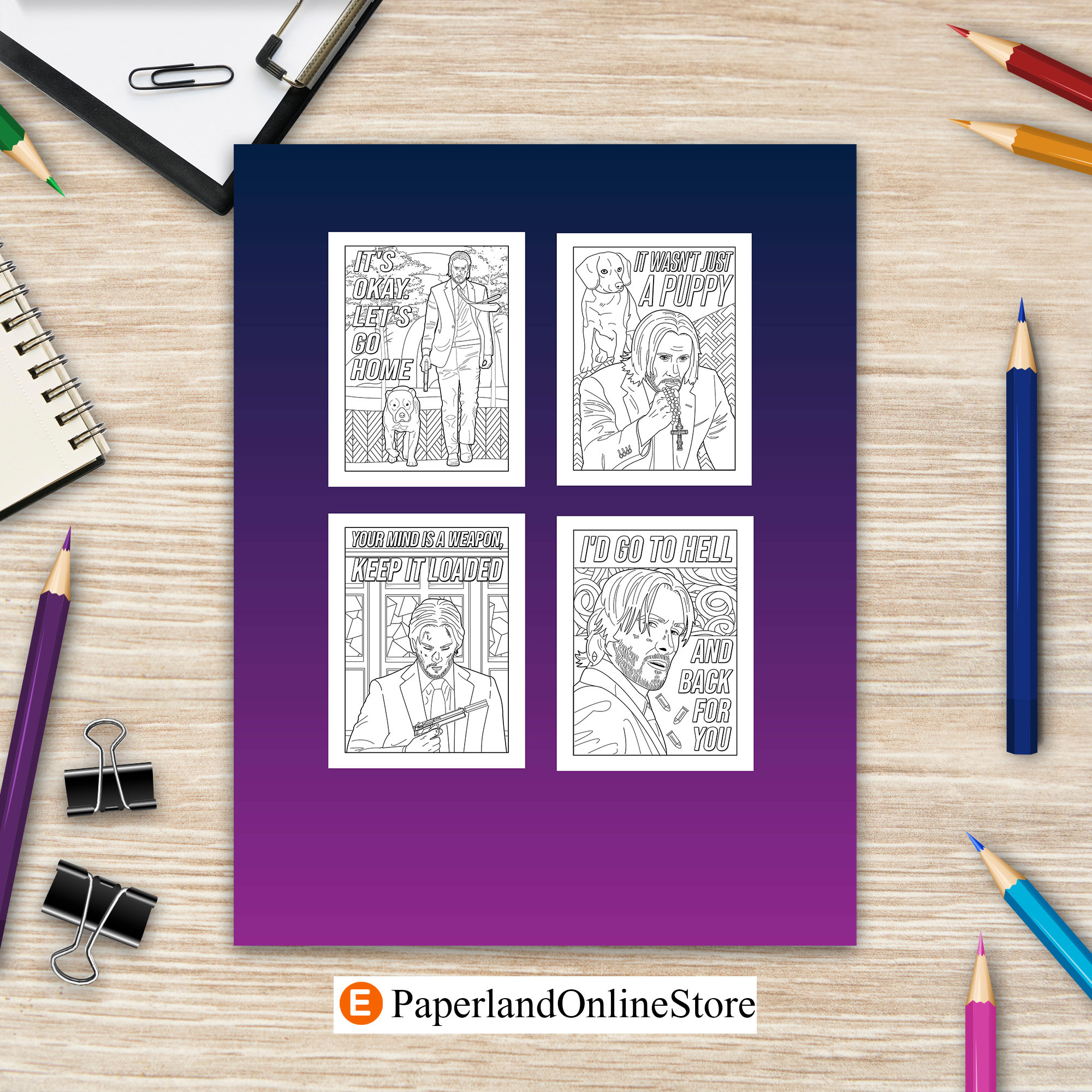 Keanu Coloring Book, Coloring Books for Adults, Actor Coloring Pages ...