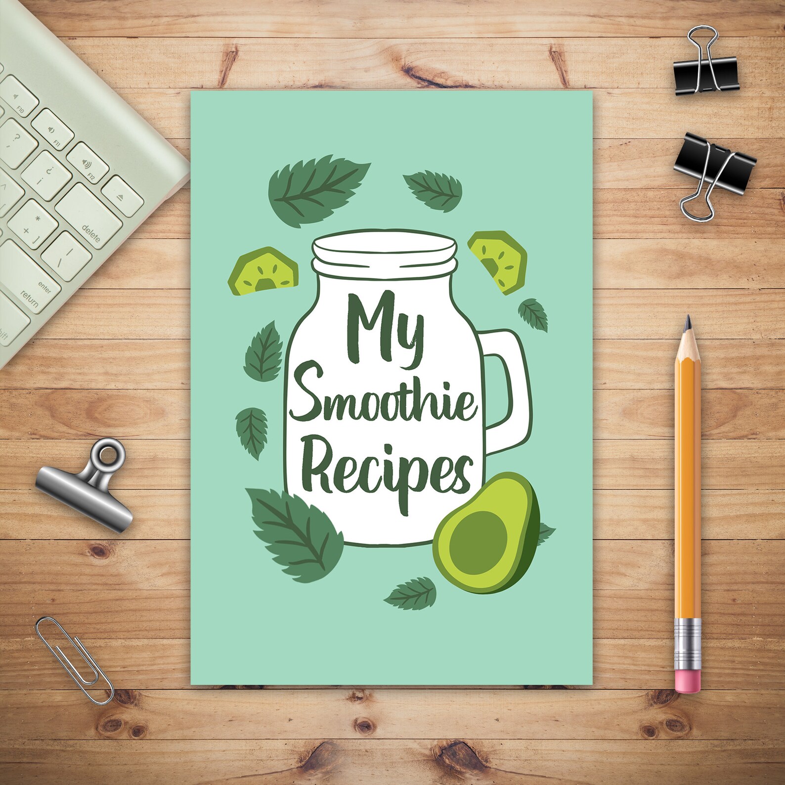 My Smoothie Recipes, Adult Blank Lined Notebook, Write in Your Favorite ...