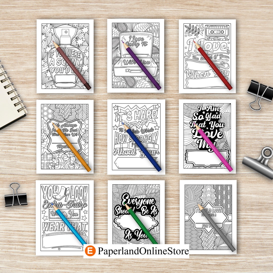 What I Love About Nonna Coloring Book Coloring Books for | Etsy