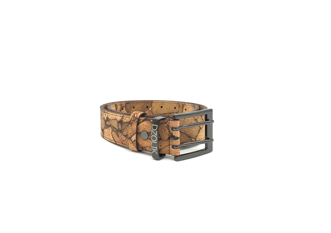 Cork Double Hole Belt - Etsy