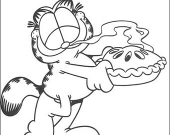 Garfield Coloring Pages For Kids
