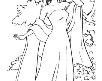 Barbie And The Diamond Castle Coloring Pages To Print