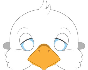 Dove Printable Mask - Etsy