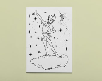 Peter Pan Mermaid Lagoon Coloring Pages