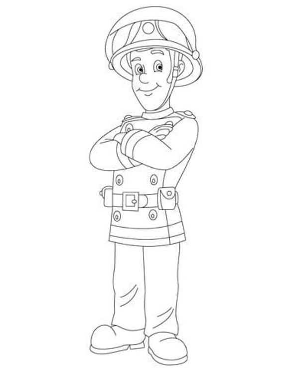 Fireman Sam Coloring