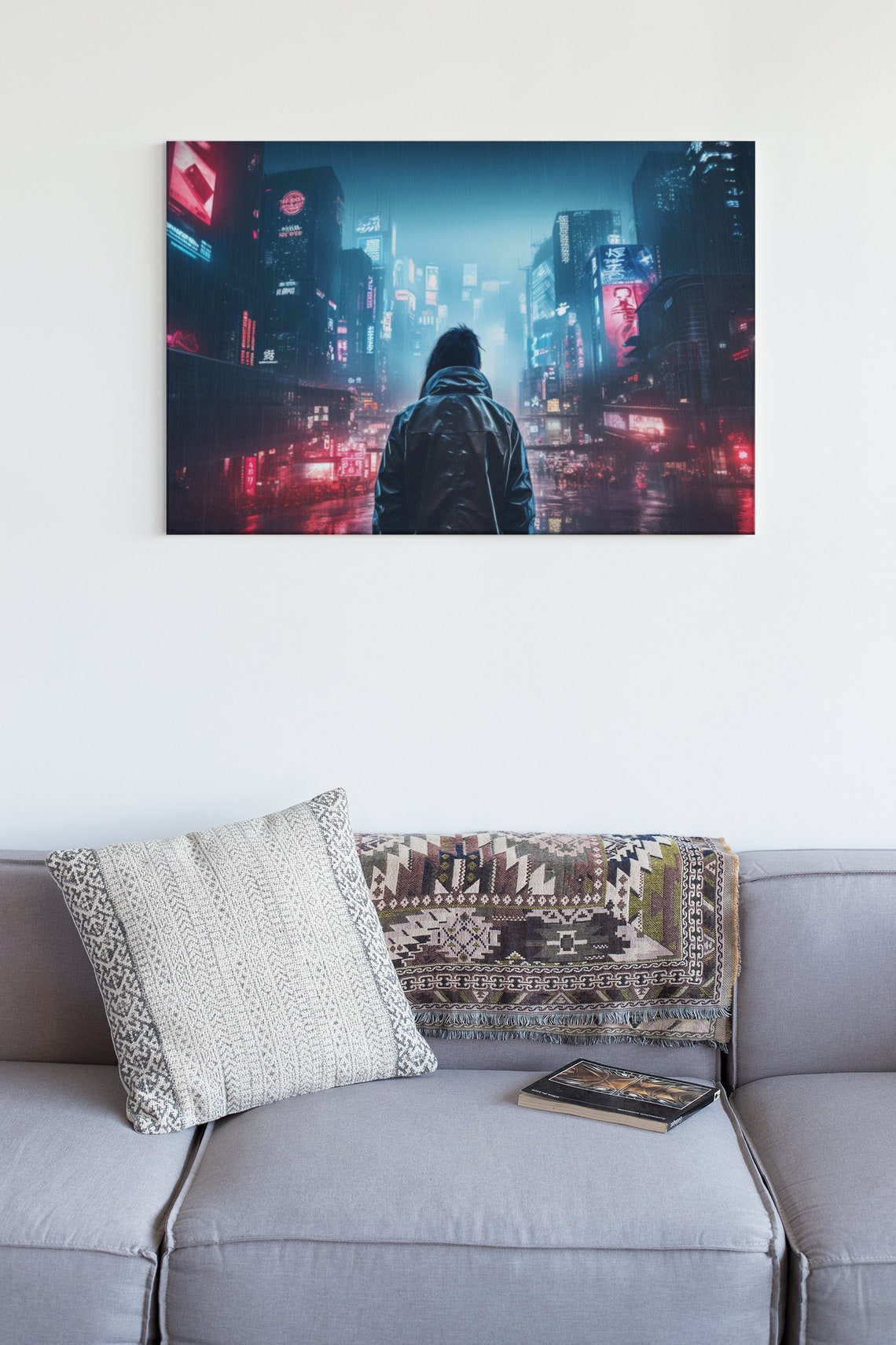 Cyberpunk Art Cyberpunk Wall Art Cyberpunk Night City the Bar in the ...