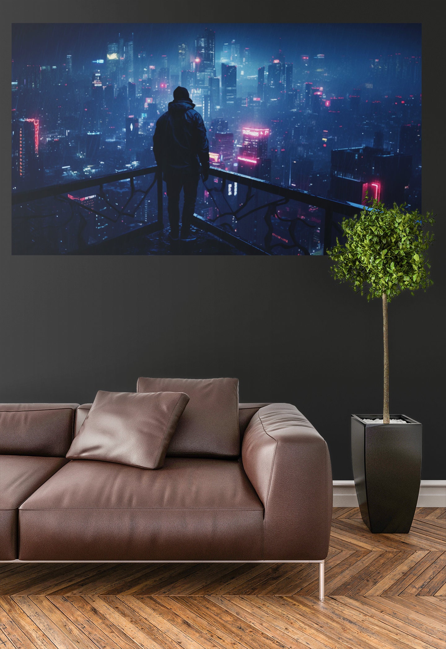 Cyberpunk Art Cyberpunk Wall Art Cyberpunk Night City "the Bar in the ...
