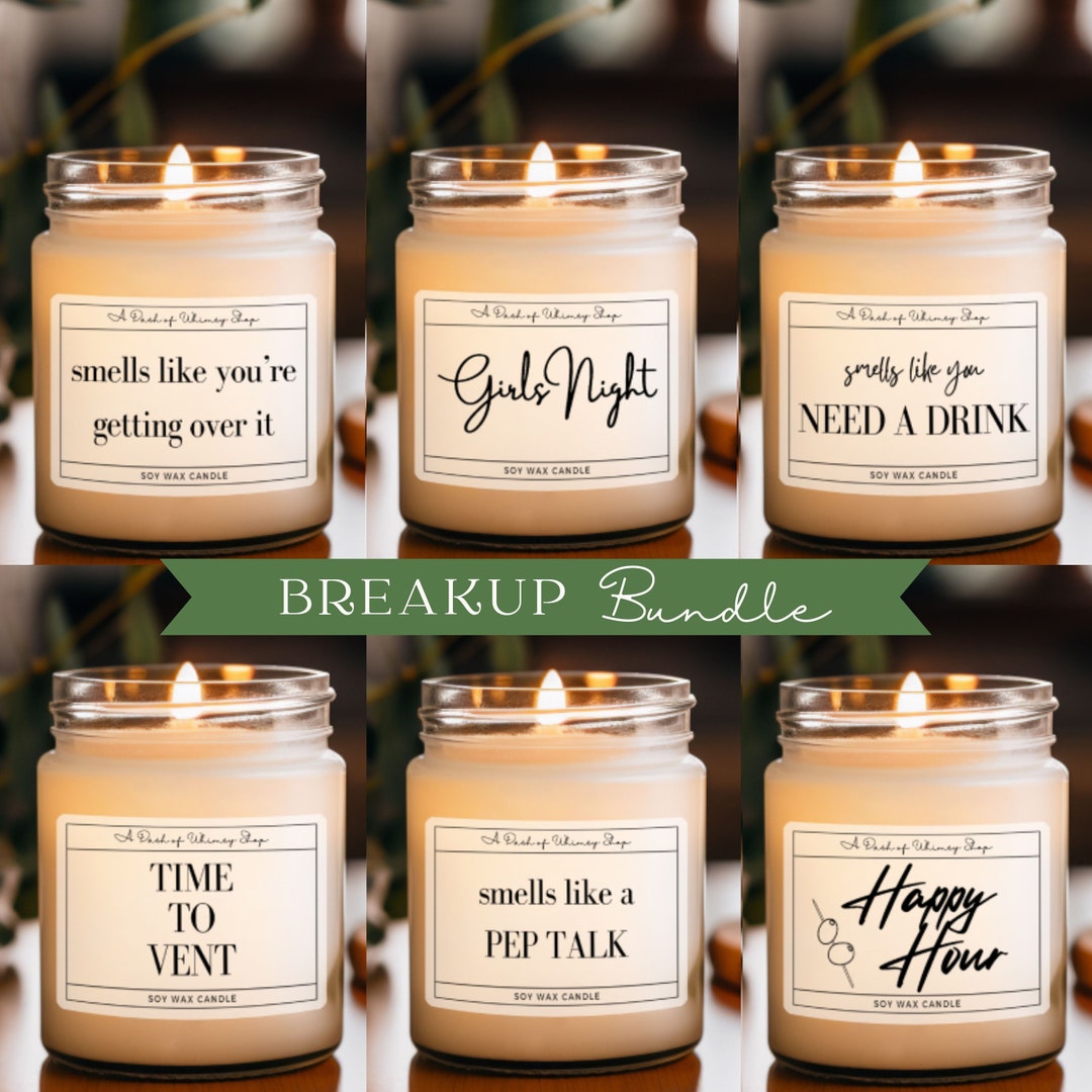 Best Friend Candle Sets for Girls Night Venting and Breakup Gift Ideas ...