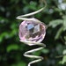 Spiral Crystal Wind Spinner Weight, 7 Colour Options, Garden Art ...