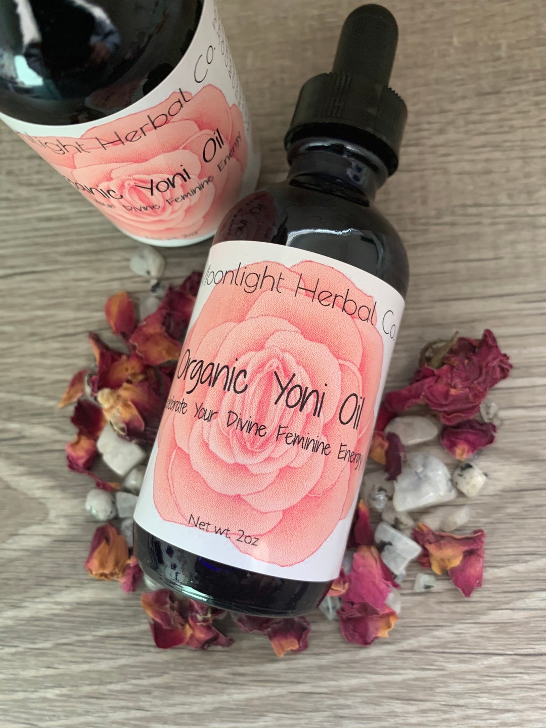 Organic Yoni Oil/herbal Yoni Oil/vagina Herbal Oil/ph Balance/decreases ...