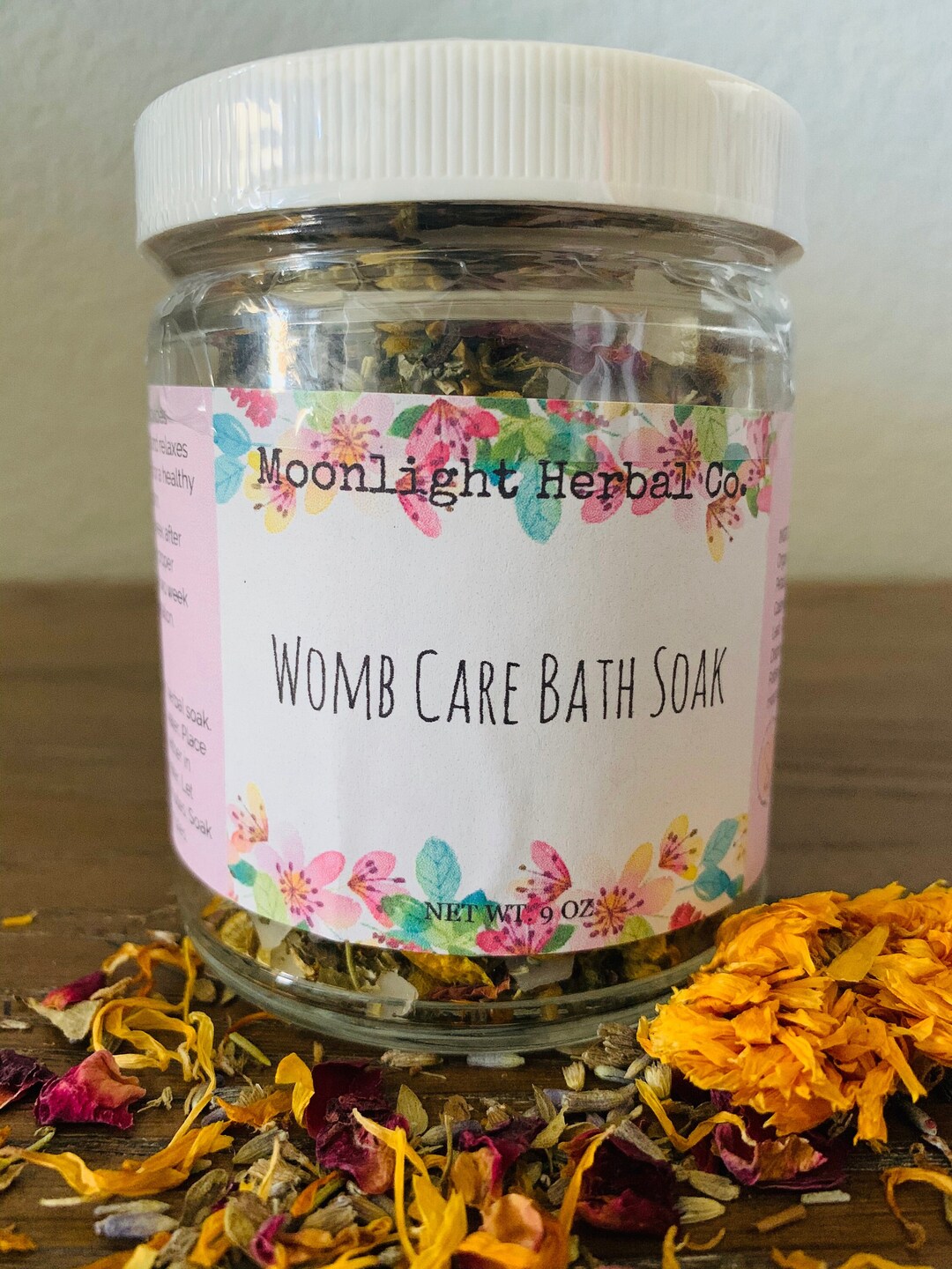 Organic Womb Care Bath Soak/fertility Support/healthy Conception/herbal ...