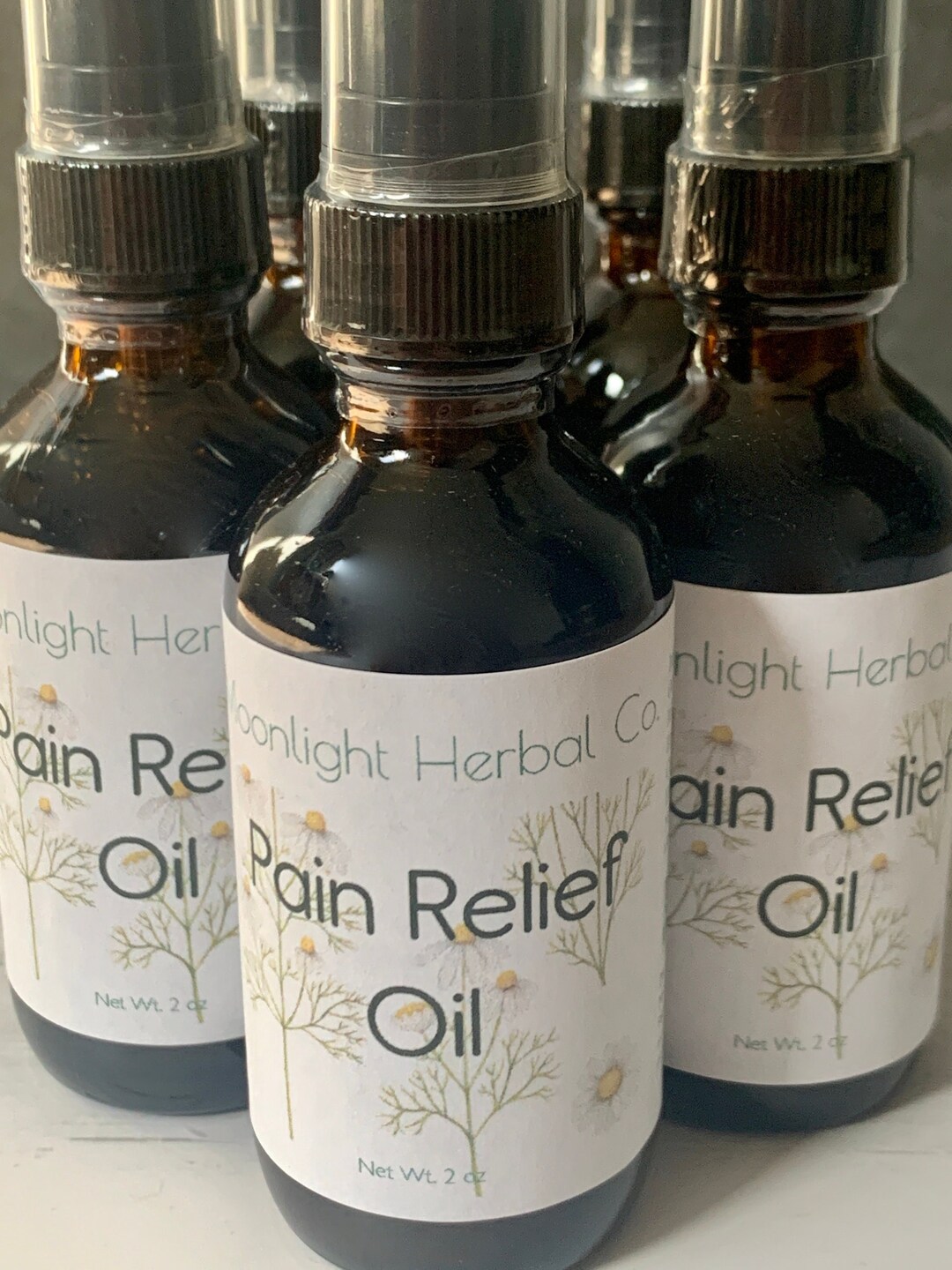 Pain Relief Oil/body Aches and Pains/blood Circulation Oil/pain Relief ...
