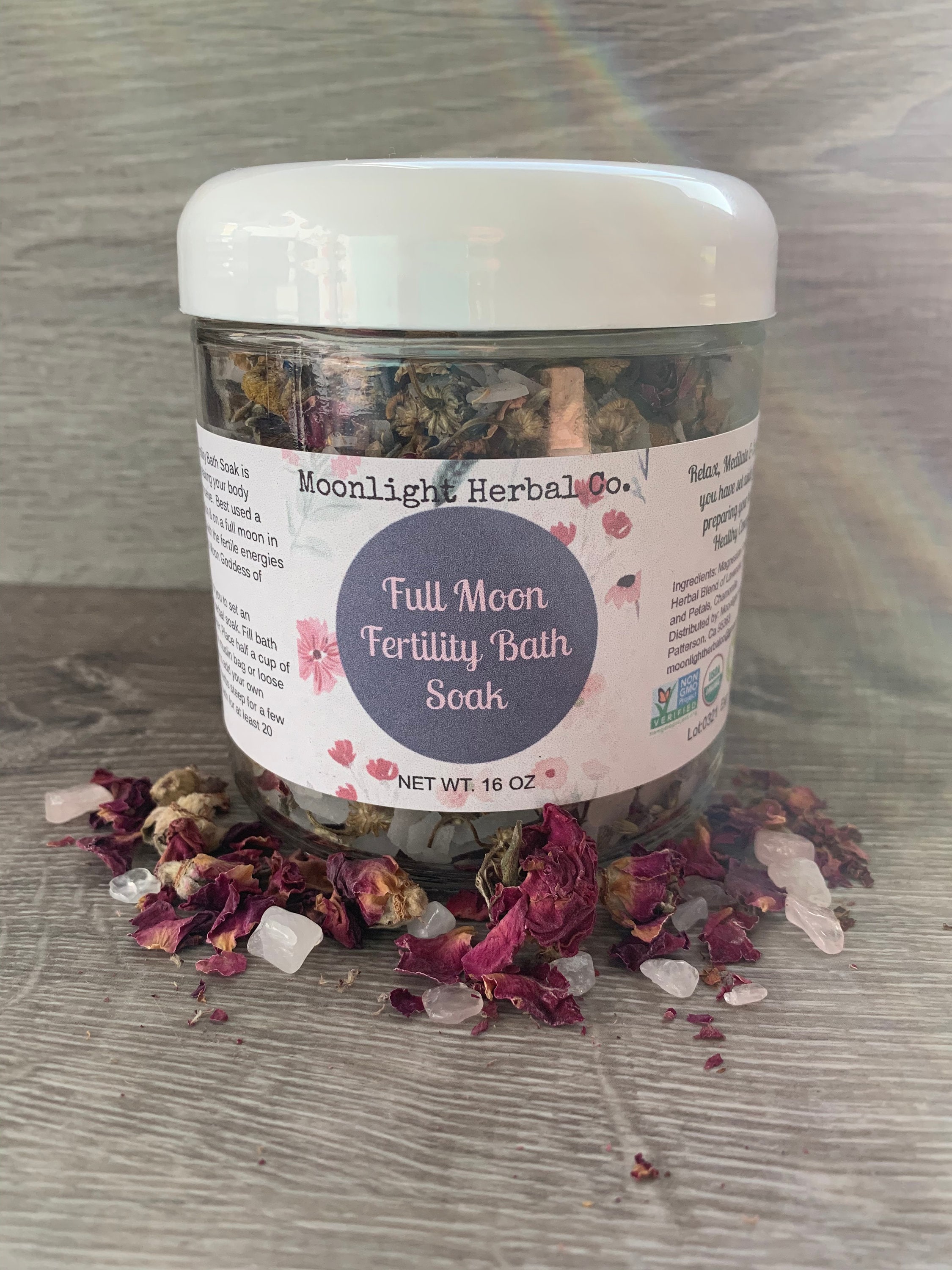 Fertility Bath Soak Fertility Support Organic Herbal Bath - Etsy