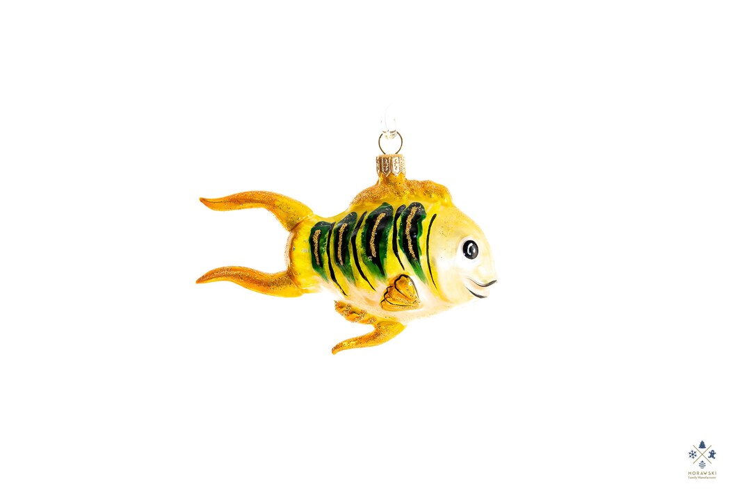 Glass Fish - Handmade, Glass Christmas Ornament, Made in Polish ...