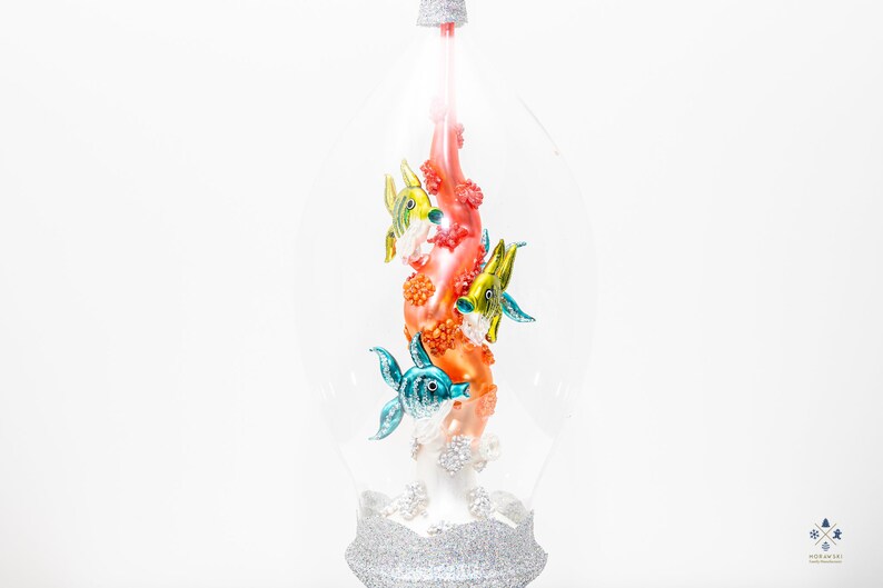 GIANT Tree Topper Aquarium, Full Made of Glass! Finial - Handmade ...