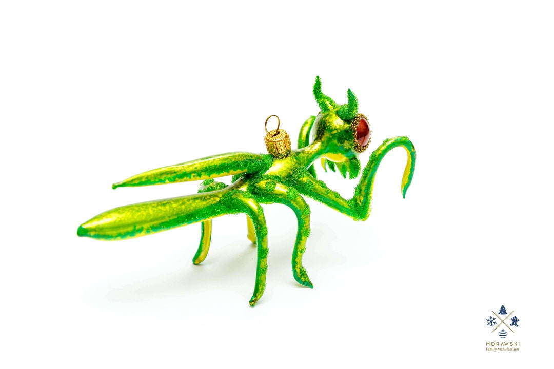 Huge Mantis - Handmade, Glass Christmas Ornament, Home Decoration, Made ...