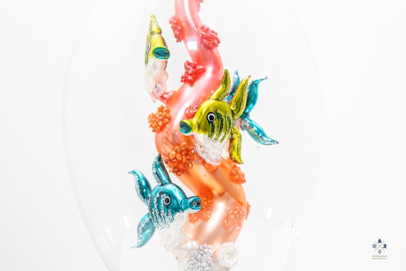 GIANT Tree Topper Aquarium, Full Made of Glass! Finial - Handmade ...