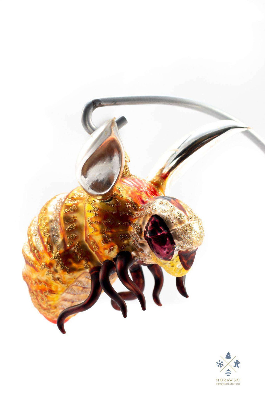 Handmade Glass Bumblebee ,christmas Ornament, Collectible Bauble - Etsy