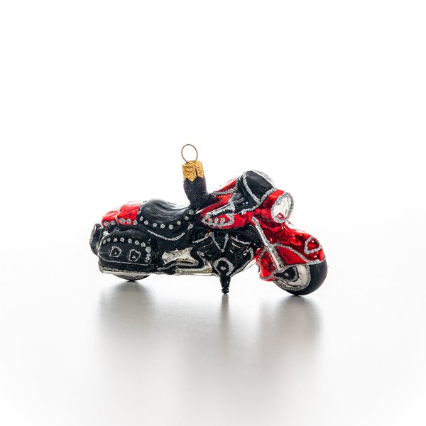 Motorcycle Christmas Ornament - Etsy