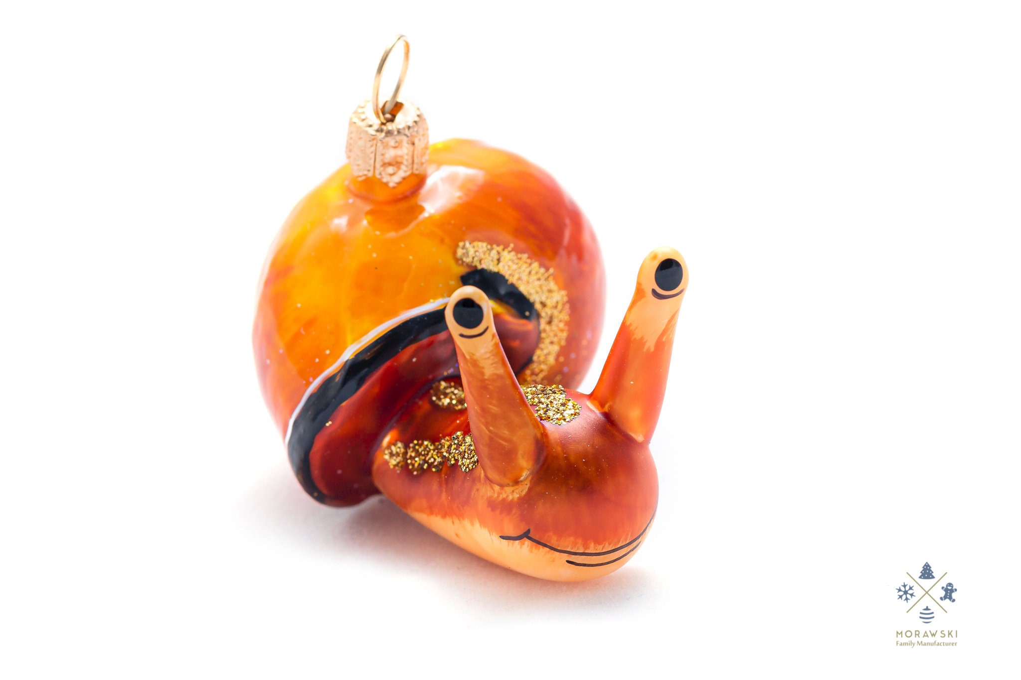 Glass Snail, Christmas Ornament, Collectible Bauble - Etsy