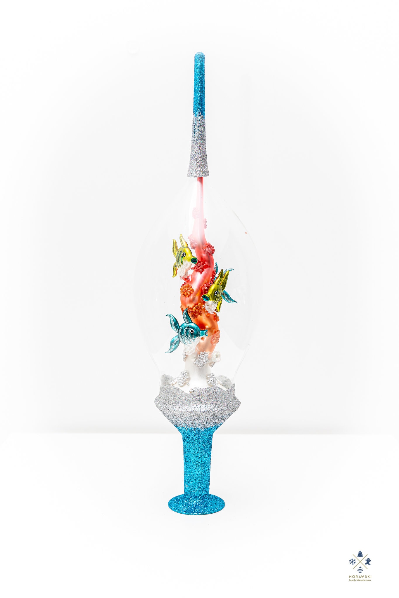 GIANT Tree Topper Aquarium, Full Made of Glass! Finial - Handmade ...