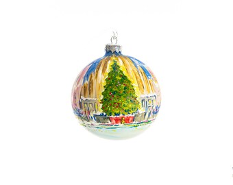 Rockefeller Christmas Ornament - Etsy